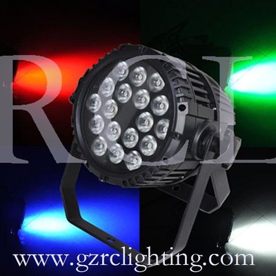 IP65 LED Waterproof Outdoor RGBW PAR Can Wash Light 18 Pieces 10W LED Waterproof PAR Outdoor