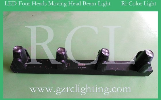 10W Mini RGBW CREE LED Beam Moving Head DJ Lighting LED Four Heads Moving Head Beam Light