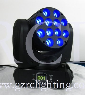 LED 12x10W RGBW in 1 Cree LED Beam Moving Head Light