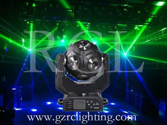 12PCS CREE RGBW LED Football Effect Light LED Football Moving Head Beam Light for KTV DISCO LED Light