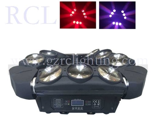 9 Eyes LED Spider Beam Moving Head Effect Light for KTV DISCO LED Light