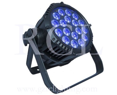 LED PAR Can Light with 18*15W 5in1 Waterproof IP65 18 X 15W RGBWA LED PAR Light