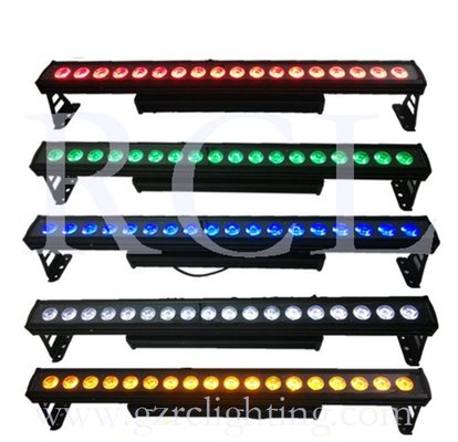 LED Stage Light 18*12W Rgbwauv 6in1 IP68 LED Wall Washer