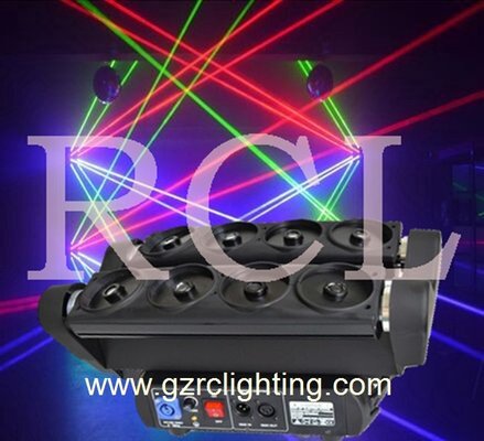 Red Green Laser Beam Moving Head Spider Disco Lighting