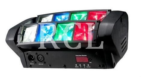2016 New 8*3W Mini Moving Head Light for Stage Lighting Ri-Color Lighting