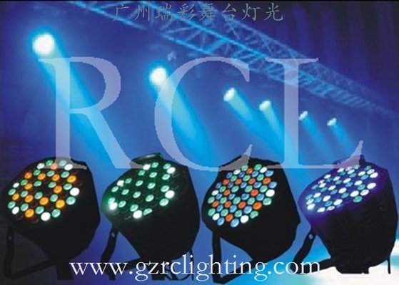 54*3W RGBW LED Par Can Lights DMX 512 8CH LED stage lighting