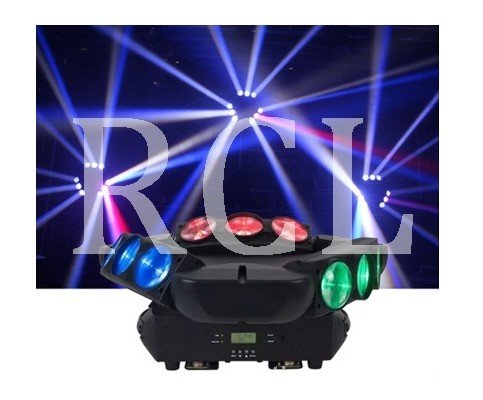 9 Eyes LED Spider Indefinite Rotating Beam Moving Head