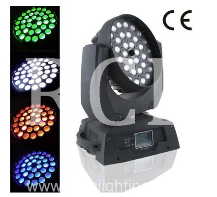 36PCS *10W RGBW 4in1 LED Moving Head /Zoom Wash Light for KTV Disco with CE ROHS