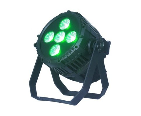 5x15w RGBWA 5IN1 Outdoor COB LED Par Light IP65 50-60 Hertz