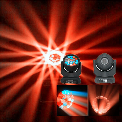19X12W RGBW Bee Eyes LED Moving Head Wash Light