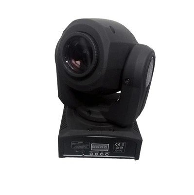 Bright Black Mini Moving Head Beam Spot Light Sound Control LED Cree Bulb 10W