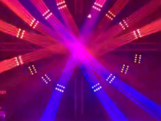 16PCS RGBW 4 in 1 LED Phantom Moving Head Light for KTV DISCO stage light