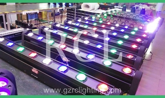 8 Eyes 10w Rgbw 4in1 Led Beam Moving Head Light / Disco Lights Or For Stage Show LED bar beam moving head light