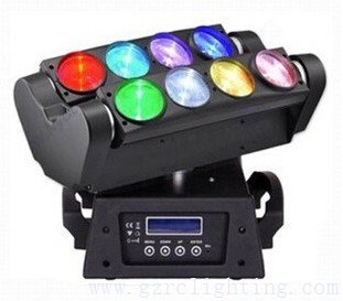 8*10w RGBW 4in1 led spider beam light KTV DISCO stage light
