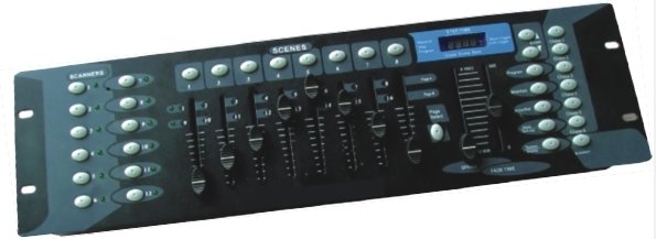 192 DMX Controller Moving Stage Lighting Controller DMX 512  controller