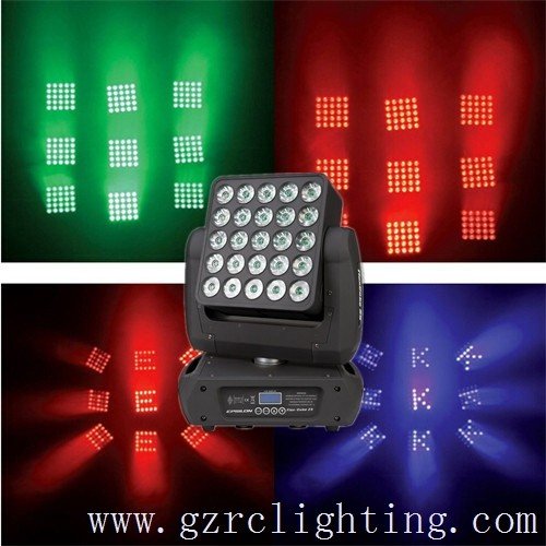 25 Heads 4-in-1 Matrix LED Beam Moving Head Light KTV DISCO stage light