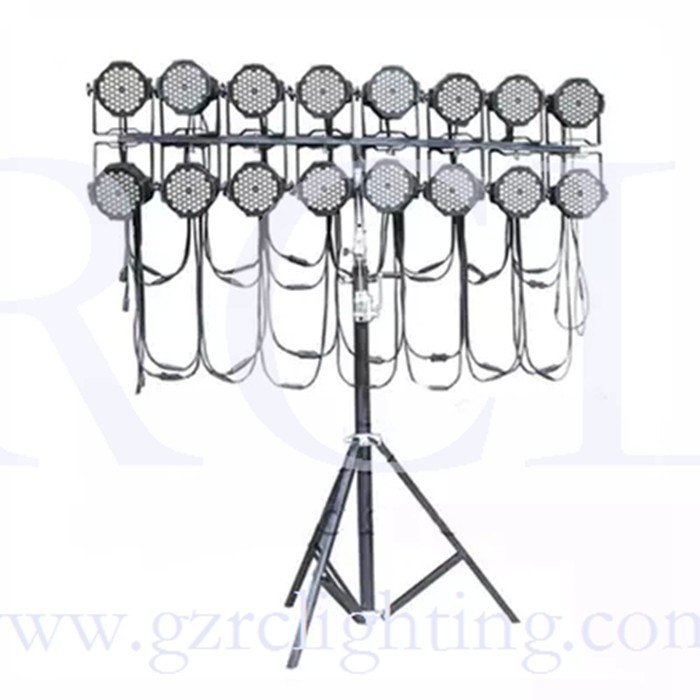 Double stage lighting tripod, performances, wedding tripod