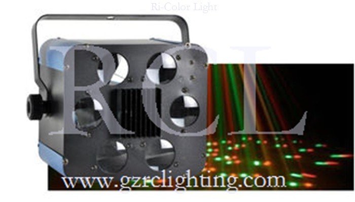 6 Eyes RGB Led Beam Effect Lights For Disco / Night Club / Concert Stage Lighting