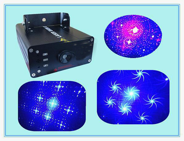 Mini Blue & Red Disco Laser Stage Light , DJ Laser Lights High Power for Outdoor Lighting
