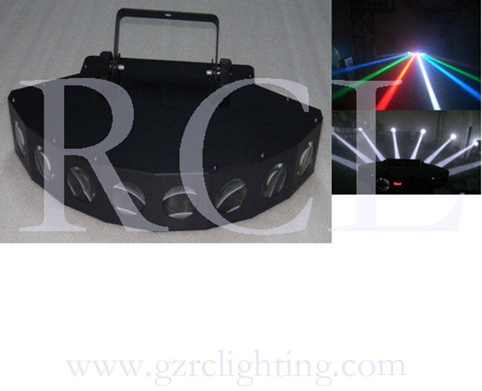 DJ Stage LED Effects Lighting 5W RGBW LED Eight Eyes Beam Light DMX Control