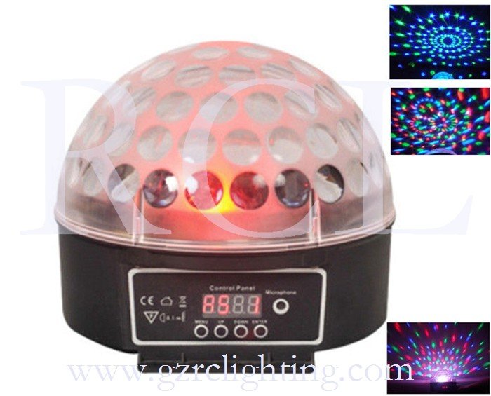 RGB LED Effects Lighting LED Crystal Ball Light Mini Magic Ball For Disco