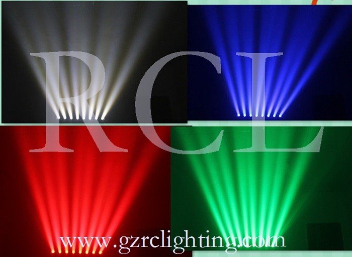 8*10W RGBW 4in1 led moving head light Dmx 512 Beam Effect stage lights