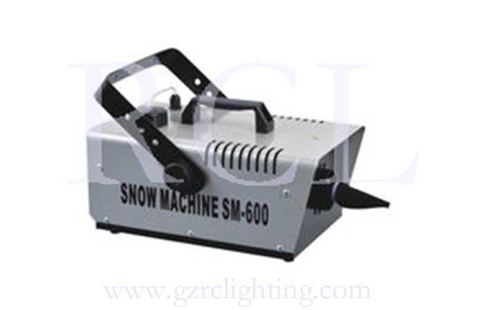 600 Watt Disco DJ Snow Machine Wire Control Professional Stage Equipment