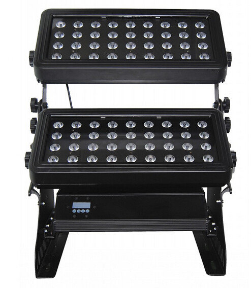 Outdoor IP65 Waterproof Double Head 4 in 1 LED Stage Wall Wash City Color Lights