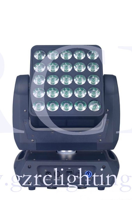 25x12w quad color 4 in 1 rgbw led matrix Pixel moving head light for sale