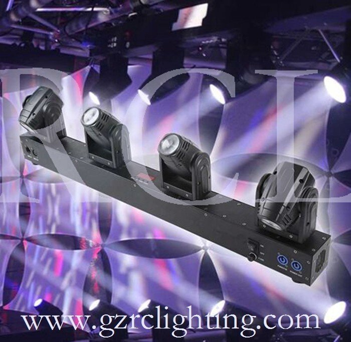 4 Head LED Beam Moving Head Bar Light 4PCS 10W CREE  Moving Head Beam Light