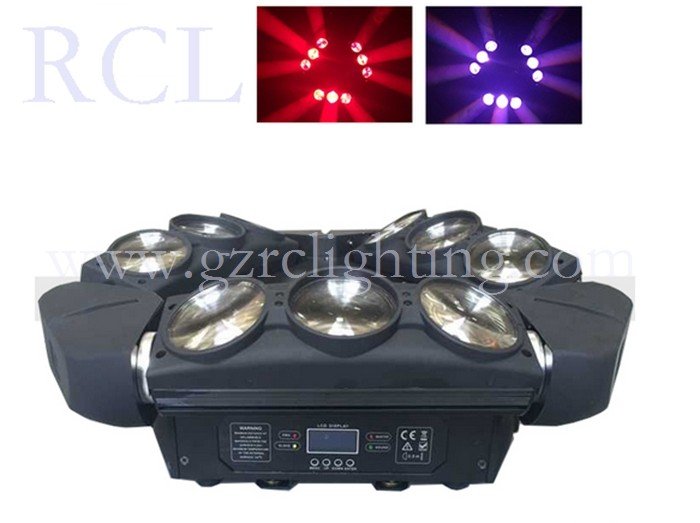 9 Eyes LED Spider Beam Moving Head Effect Light for KTV DISCO LED Light