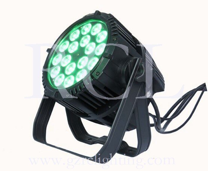 LED PAR Can Light with 18*15W 5in1 Waterproof IP65 18 X 15W RGBWA LED PAR Light