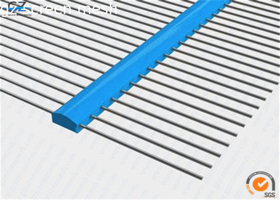 sheathed metal hooks screen mesh of 65Mn high carbon steel metal sheet for screening and crushing wear parts supplier