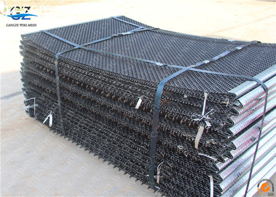 heavy duty rock screen mesh for shale shaker screen with hooks and shroud edge supplier