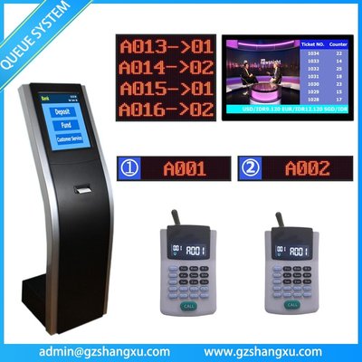 Unicode Web Based Banking/Hospital/Telecom Wireless queue management system supplier