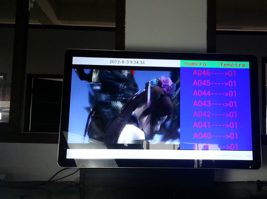 15.6 inch Table Desktop Arabic/English/French Wireless Queue Management System for Bank/Hospital/Clinic Service Center supplier