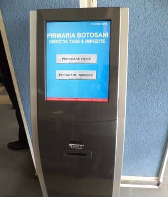 OEM Bank/Hospital Wireless Queuing System Token Number Ticket Kiosk Machine supplier