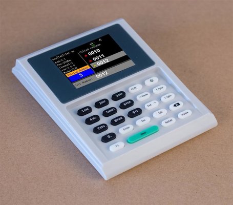 Simple 4 Service Push Button wireless queue number system ticket printer integrate with call pad supplier