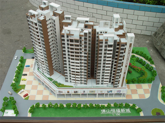 Construction real estate building model , building construction models