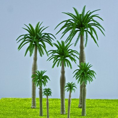 Factory price architectural building model material , tree and palm material