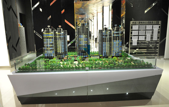 House plan layout model , miniature architecture models for apartment marketing