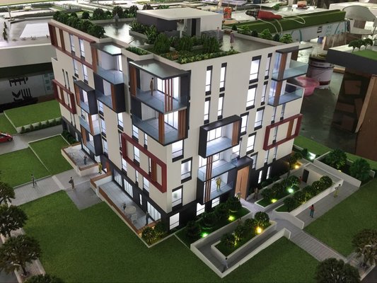 1:50 scale apartment model for Australia ,  architectural model making supplies