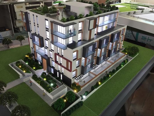 1:50 scale apartment model for Australia ,  architectural model making supplies
