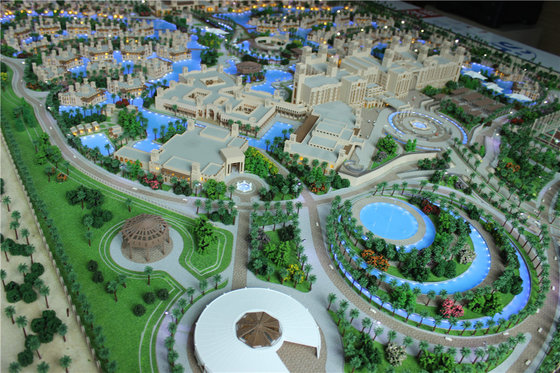 Architecture Model Maker_Villa Master Planning Model with perfect lighting