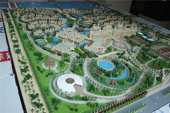 Architecture Model Maker_Villa Master Planning Model with perfect lighting
