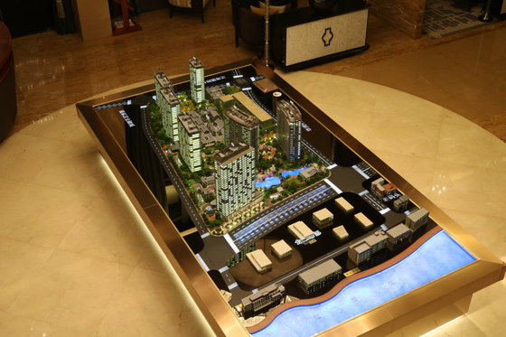 laser cut architectural models,  building scale model maker  in China