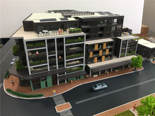 Australian scale 1/75 physical house model for marketing and selling