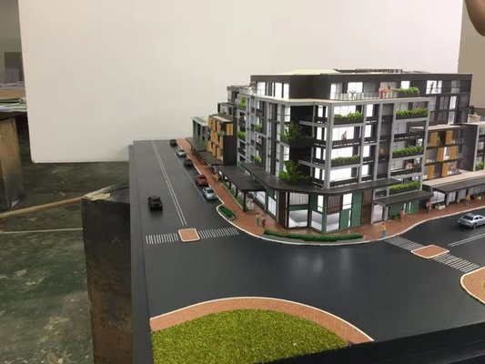Australian scale 1/75 physical house model for marketing and selling