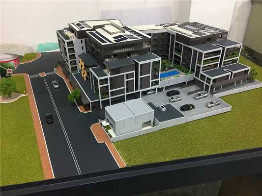Abs and acrylic table display 3d scale house model for apartment