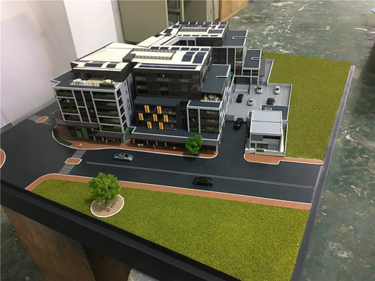 Abs and acrylic table display 3d scale house model for apartment